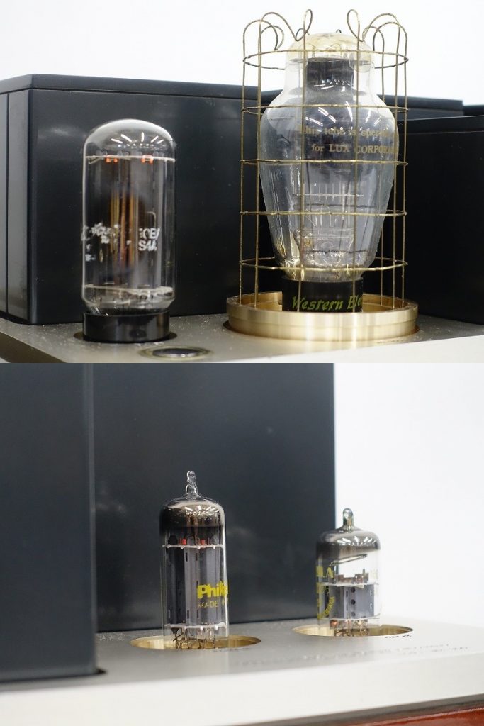 LUXMAN MB-300/Western Electric 300B S/N8413 真空管 モノラルパワーアンプペア MB300 ...