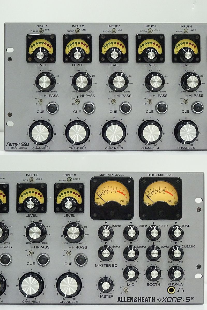 ALLEN&HEATH アレン&ヒース XONE:S6 DJミキサー 正規品を群馬県藤岡市で買取させていただきました！ | オーディオランド