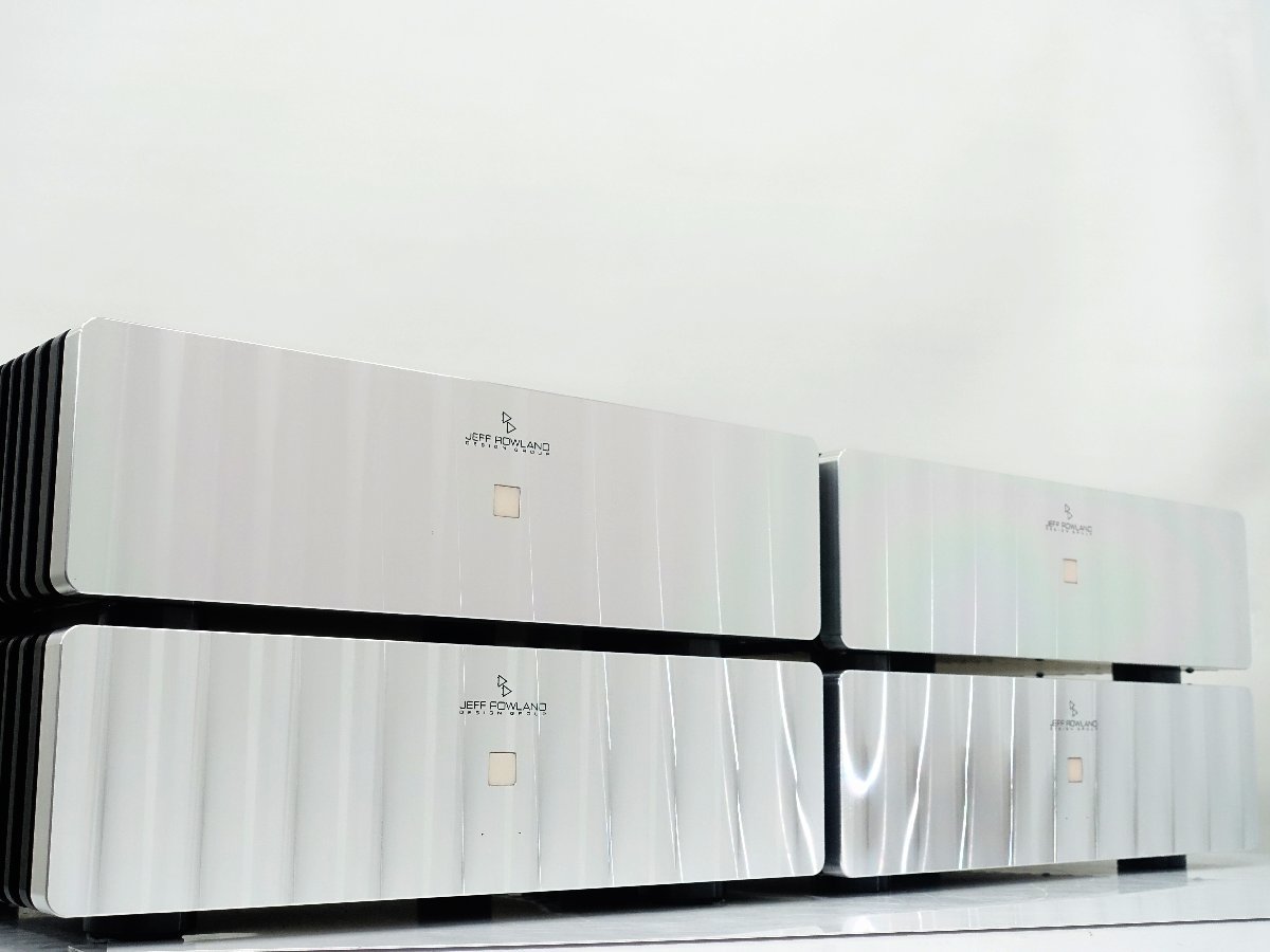 JEFF ROWLAND ジェフローランド Model 6/BPS-6 モノラルパワーアンプ パワーサプライ AET SCR/AC 3m電源 ...