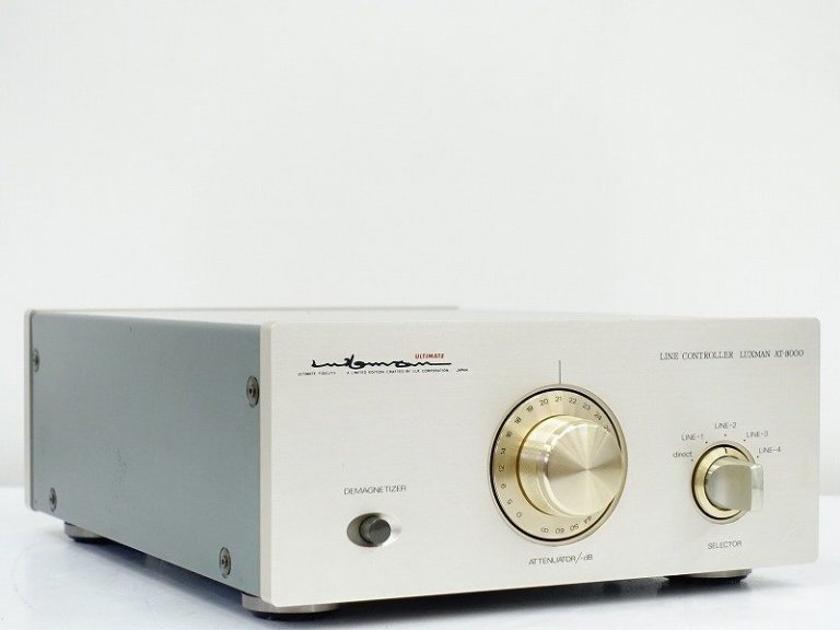 LUXMAN ラックスマン AT-3000 ラインコントローラー パッシブプリアンプ AT3000を福岡県中間市で買取りさせていただきました ...