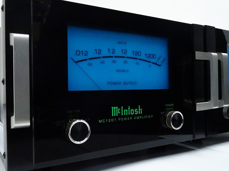 McIntosh MC1201 モノラルパワーアンプ マッキントッシュを富山県氷見市で買取りさせていただきました！ | オーディオランド