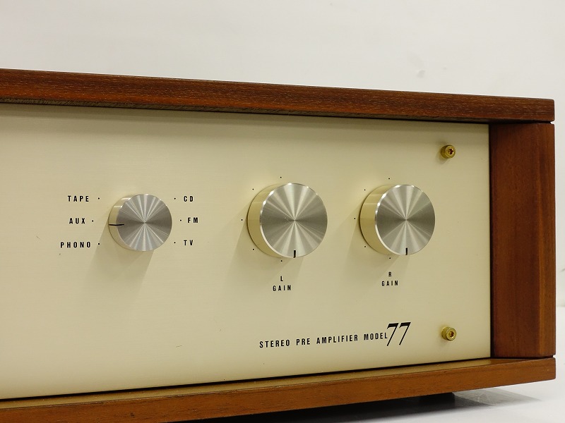 SHINDO LABORATORY 新藤ラボラトリー Model 77C 真空管 プリアンプを静岡県熱海市で買取りさせていただきました ...