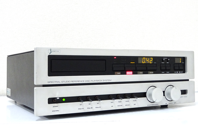 SPECTRAL スペクトラル SDR-1000 SERIESⅡプリアンプ一体型CDプレーヤー 熊本県熊本市にて買取させていただきました ...