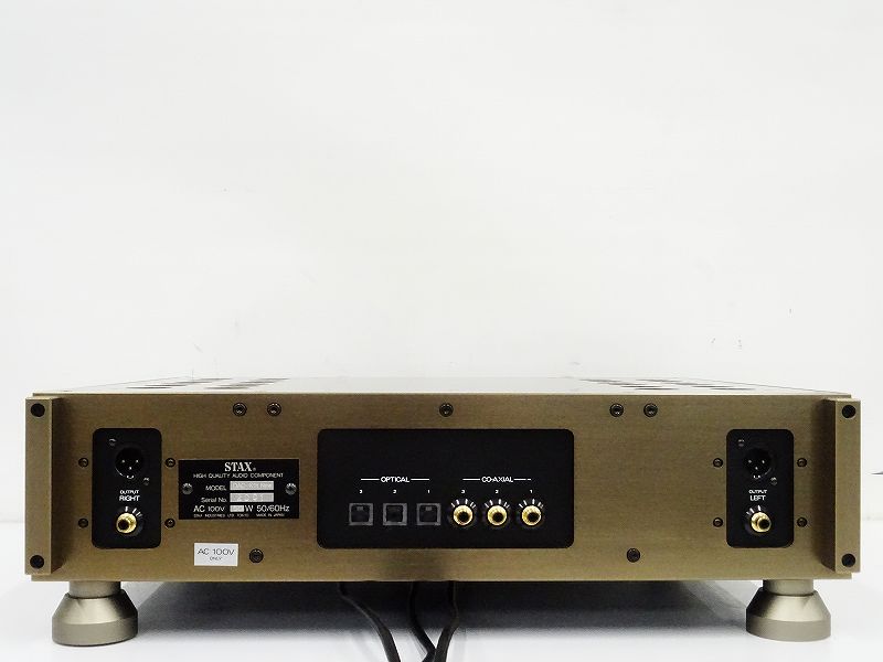 STAX スタックス DAC-X1t New 真空管 D/Aコンバーターを大分県宇佐市で買取させていただきました！ | オーディオランド